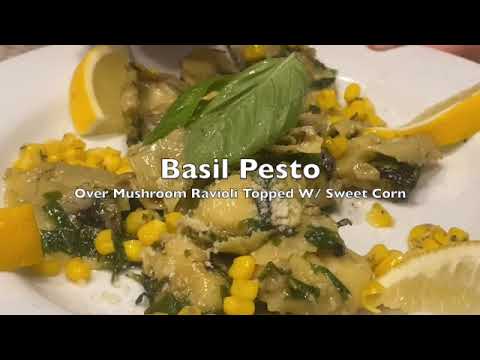 How to make Fresh Basil Pesto from the garden