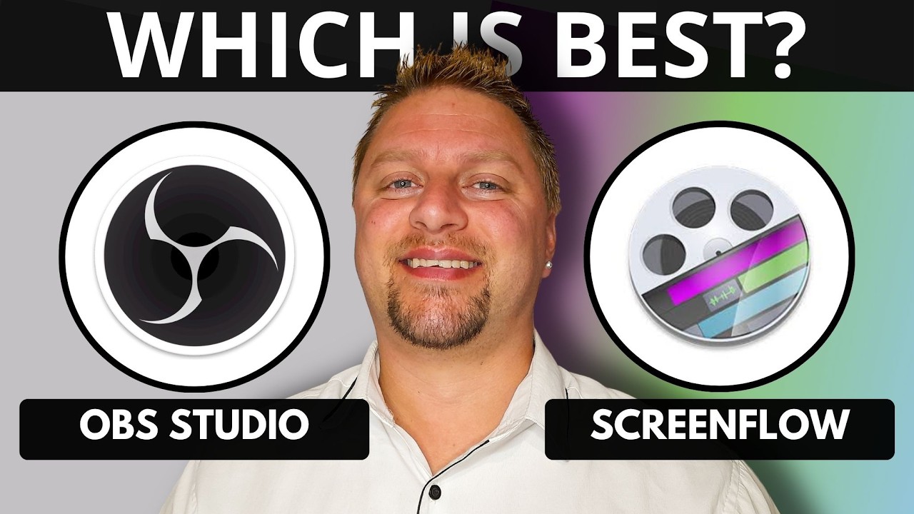 OBS Studio vs ScreenFlow | Which is the Best Screen Recording Software in 2026?