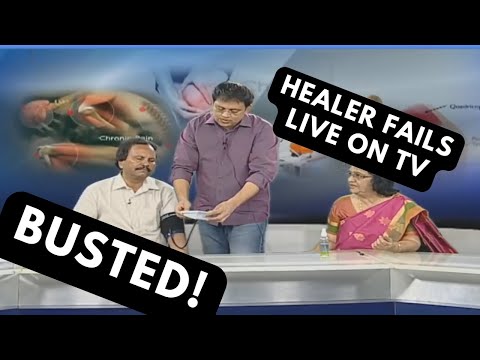Absolute legend busts frauds live on TV!