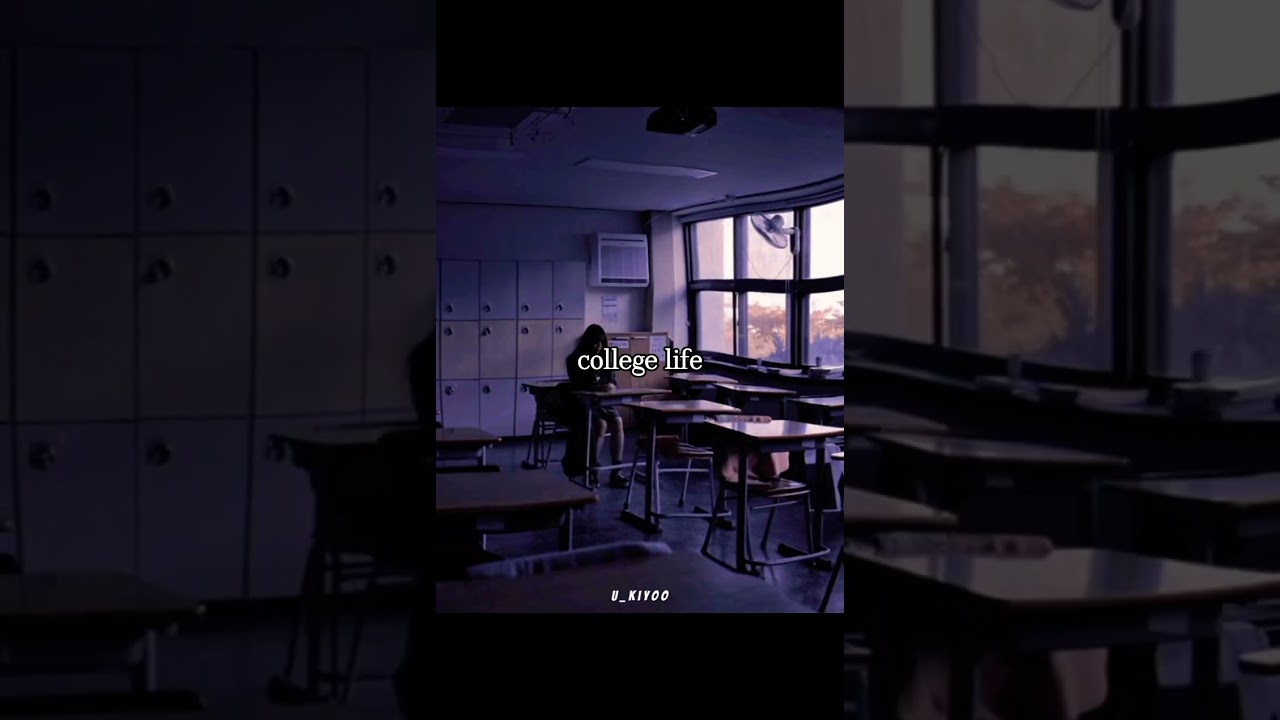 school life ✨ vs college life 🥀 #school #college #students #alone #sad #friends #short