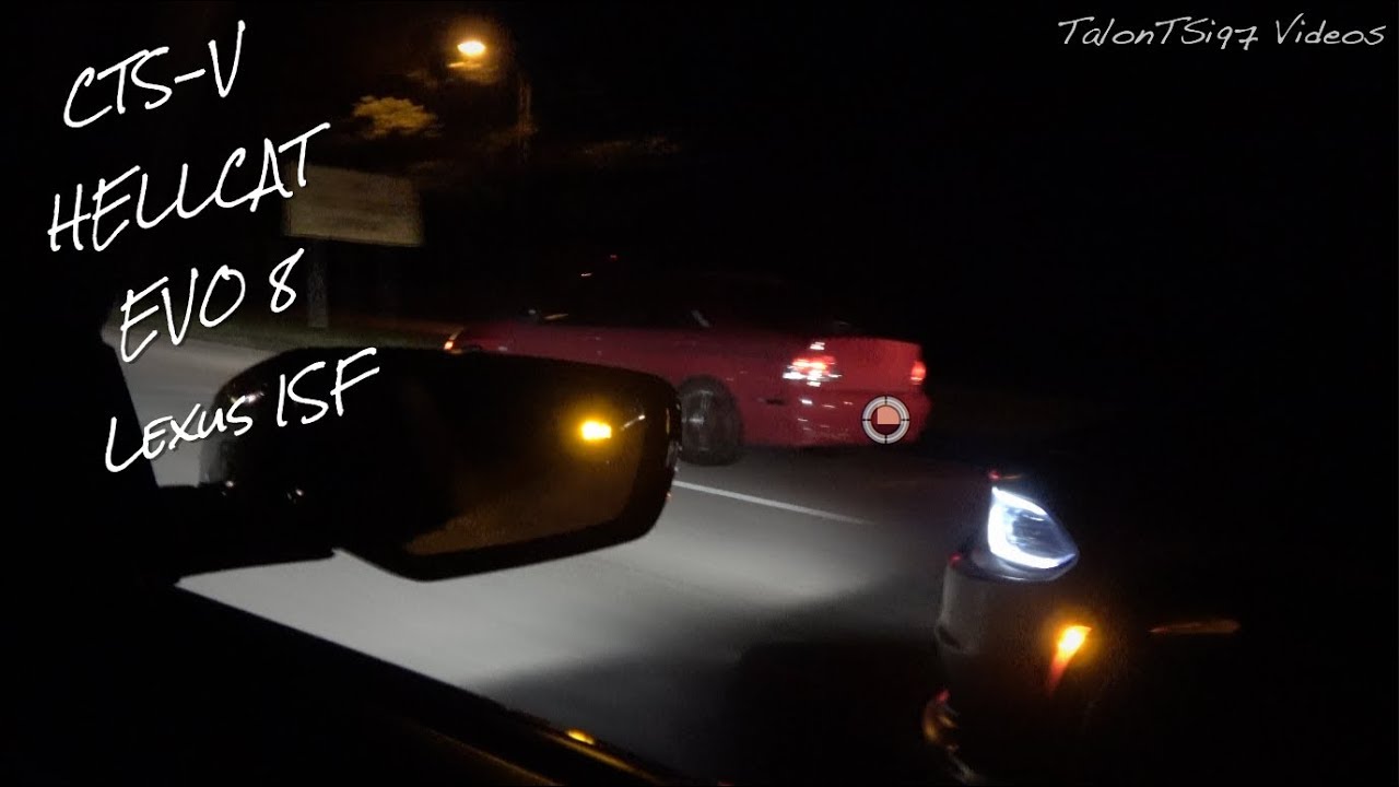 Hellcat Drag Races Evo in Brutal Street Fight with a Surprise ...