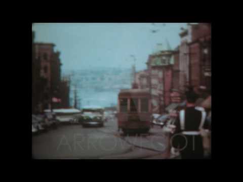 Vintage Footage of King Street & Market Square in Saint John NB 1940s