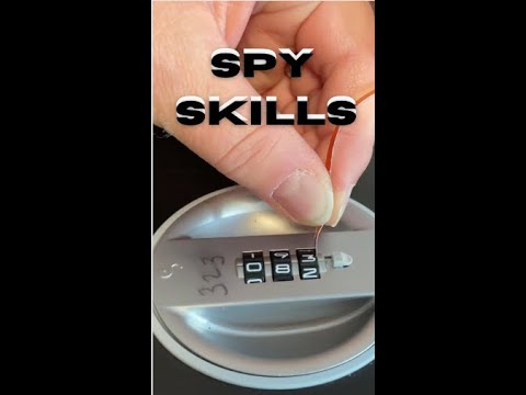 Spy Skills, Opening your Locked File Cabinet #shorts