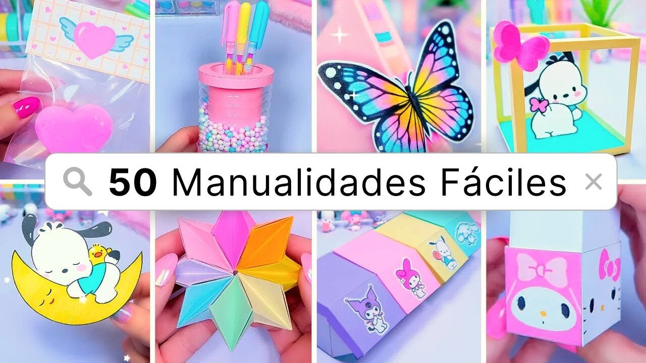 50 DIY Manualidades de Papel: Ideas Fáciles, Rápidas y Bonitas para Hacer en Casa