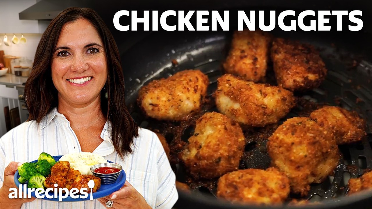Easy Homemade Chicken Nuggets (Air Fryer or Oven!) | Allrecipes