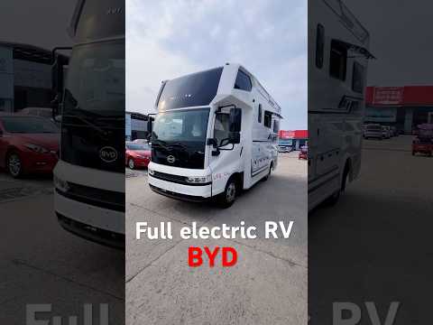 BYD full electric RV 2024 on sale!#automobile #rvtour #vanlife