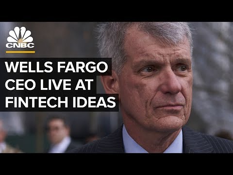 Wells Fargo CEO Tim Sloan & Mastercard CEO Ajay Banga at BPI’s Fintech Ideas — March 27, 2019
