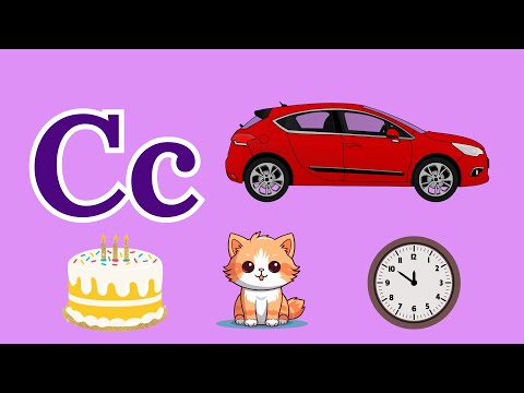 Words that start with C | Letter C Words for kids | Words start with C | C words
