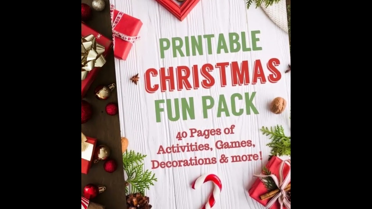 Christmas Activity Printable Pack