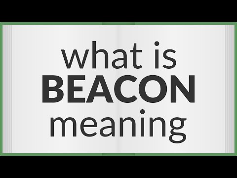 Beacon | meaning of Beacon