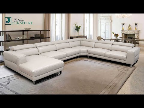 Morgan 4 PC Modular Recliner Sectional Sofa with Chaise | Jubilee Furniture