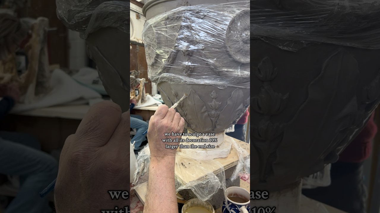 Stephen Pettifer researched and brought back the Coade stone method