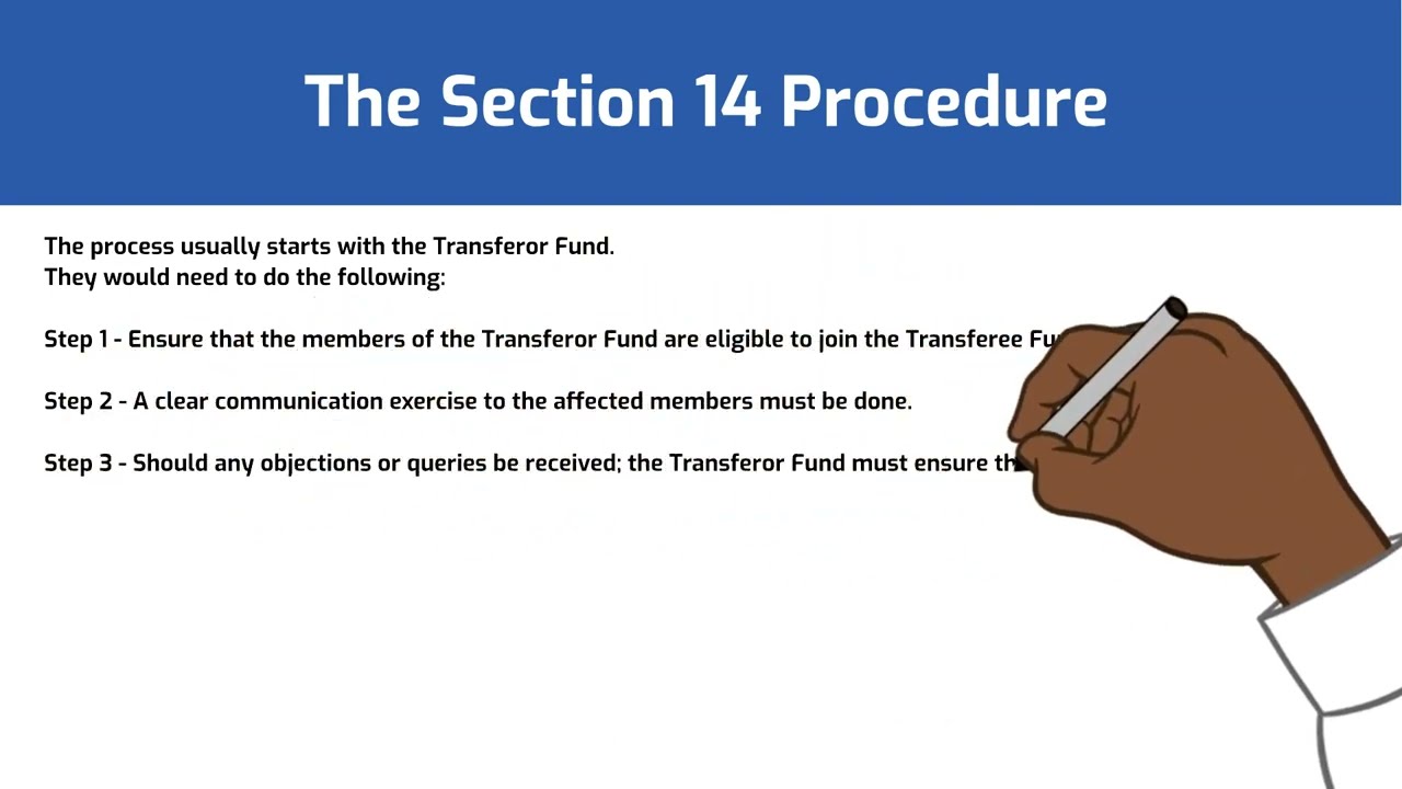 What is a Section 14 Transfer?  Presented by Jessica Frew