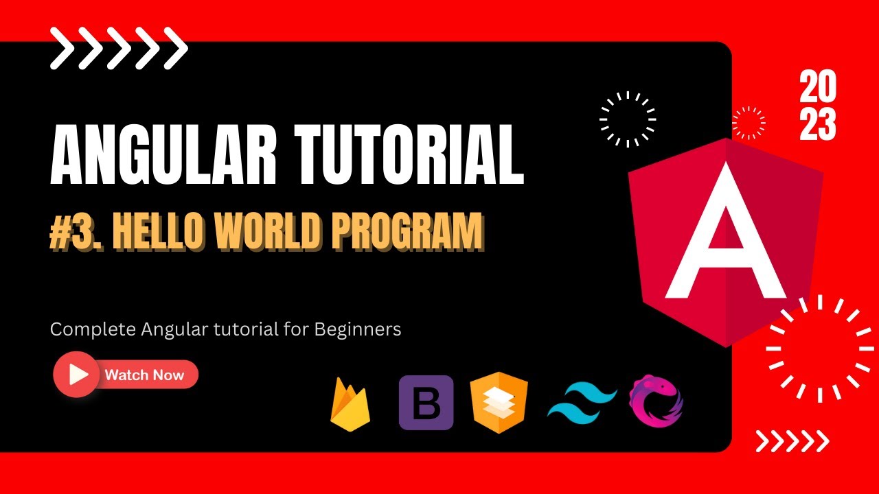 The Ultimate Angular Tutorial: Hello World Program & File Structure