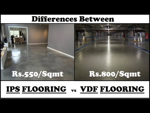 Differences Between - IPS Flooring vs Vacuum Dewatered Flooring
