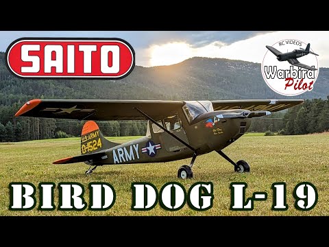 Seagull Models Cessna L-19A Bird Dog with Saito FG41
