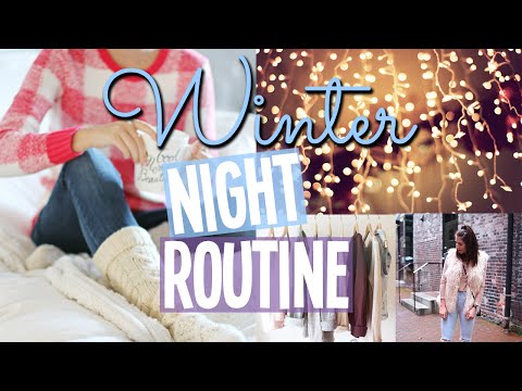 Winter Night Routine 2015 | Laura Reid