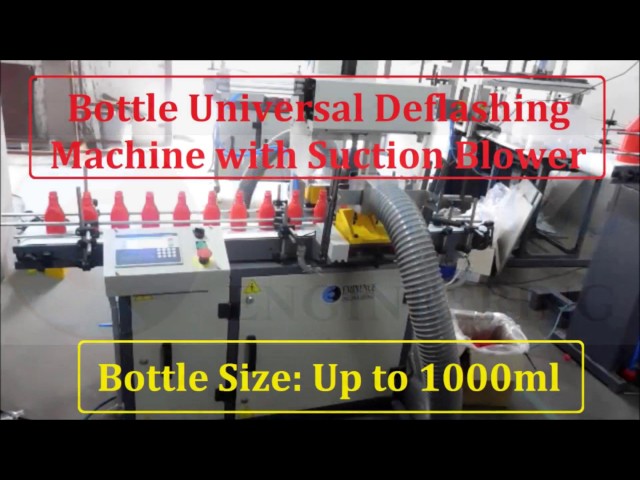 Plastic Bottle Deflashing & Cutting Machine - Bottle Universal ...