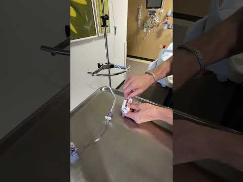 For patients with existing arterial lines - flow track set up.