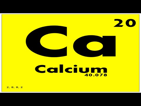 STUDY GUIDE: 20 Calcium | Periodic Table of Elements