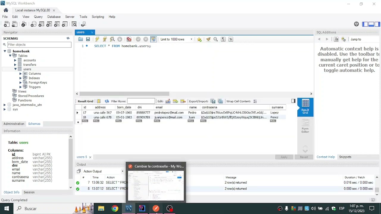Codo a Codo - Spring - Integrador final