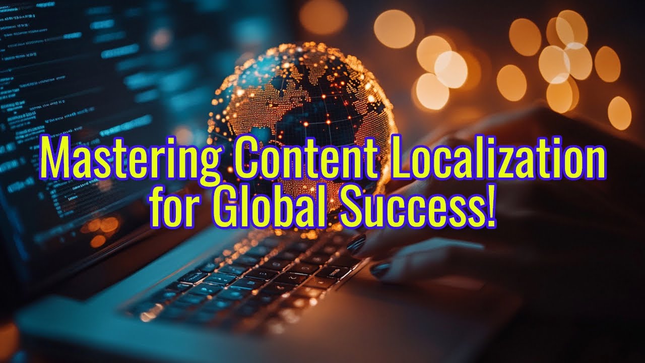 Mastering Content Localization for Global Success!