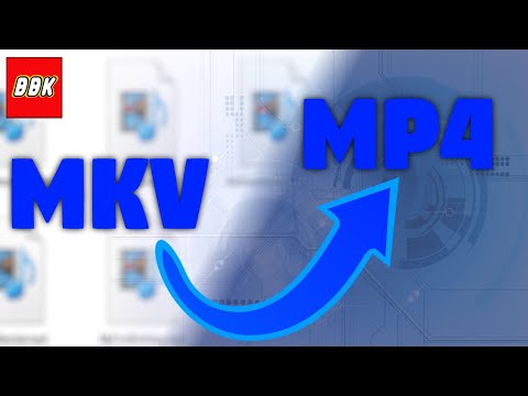 How to Convert MKV to MP4 Movie Files - OBS Studio Files for Adobe Rush