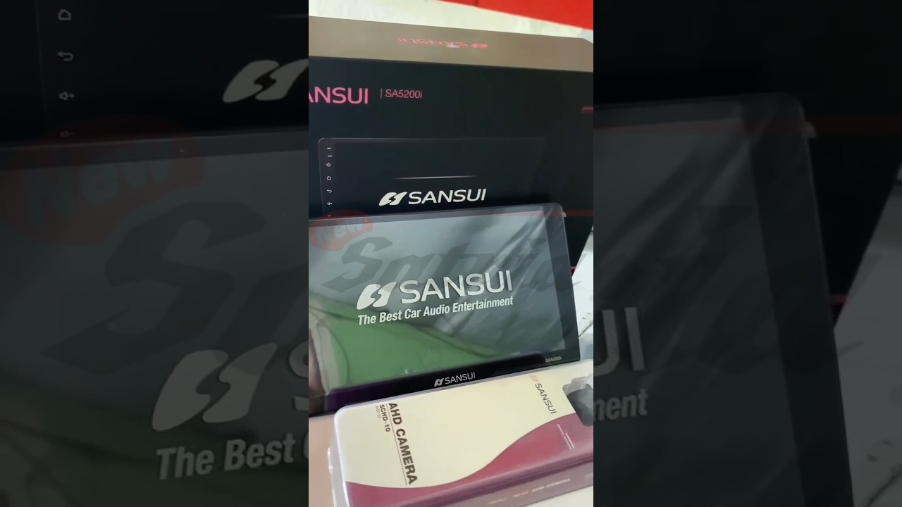 Pemasangan Android 9inch sansui ram 2/32gb dan kamera sansui!! #audiomobil #headunitandroid