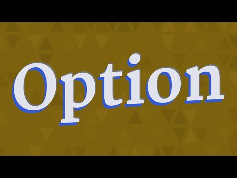 OPTION pronunciation • How to pronounce OPTION