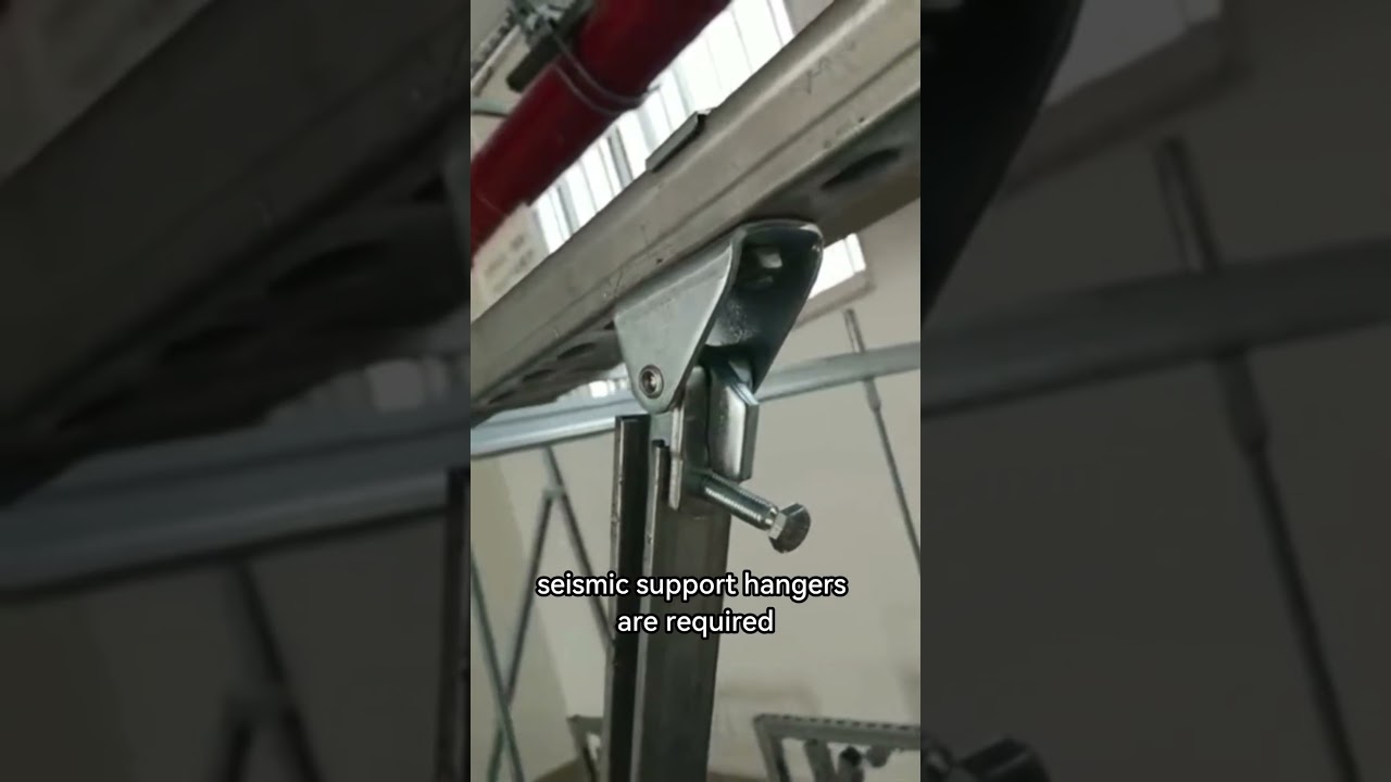 Quick demo: Proper installation of seismic connection seats with C-channel steel. #ConnectionSeat