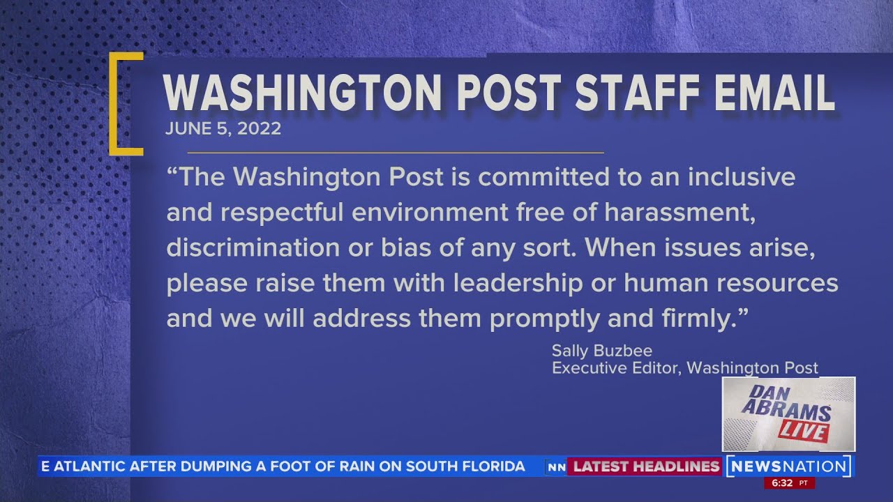 Washington Post reporter suspended after retweet | Dan Abrams Live