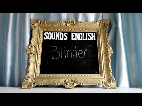 Have you played a "BLINDER"? ~ Advanced English pronunciation, meaning & context #ESL #english