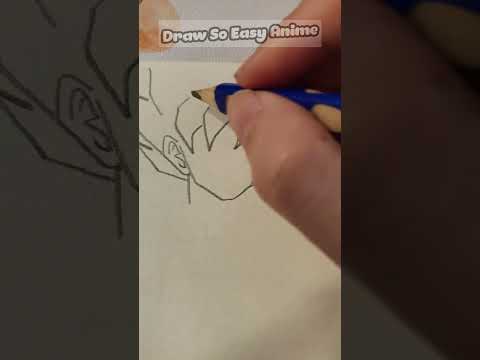 Goku drawing - RIP Akira Toriyama #drawsoeasyanime #dragonball #goku #animeart #art #sketching