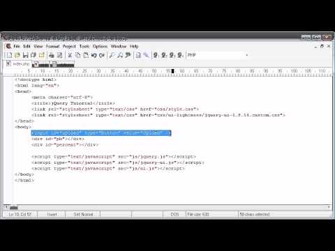 Progressbar (Tutorial - 159) - jQuery Video Lecture - Scripting