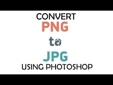 Convert Bulk PNG (or any format) to JPG (FREE) using Photoshop Batch action