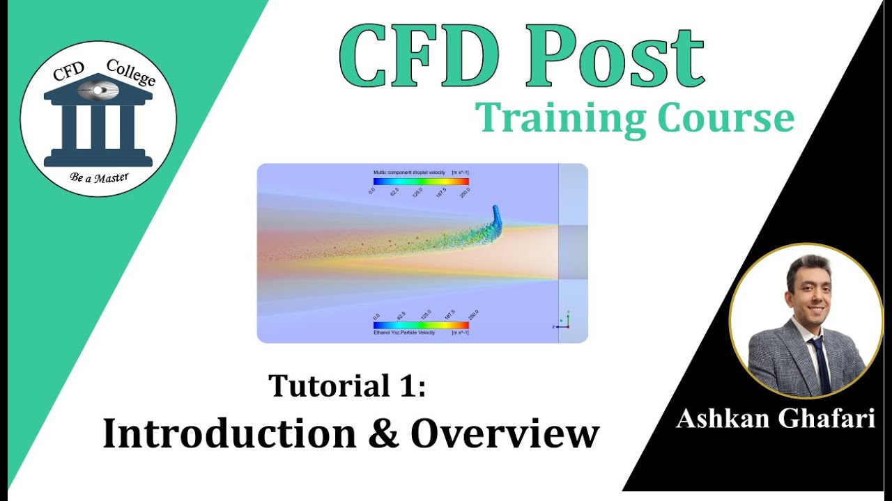 CFD Post Tutorial 1 | Introduction and Overview | ANSYS CFD Post Training Course
