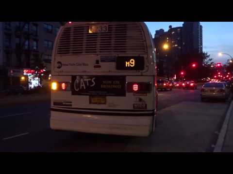 MaBSTOA: RTS # 5233 On A Battery Park City-bound M9