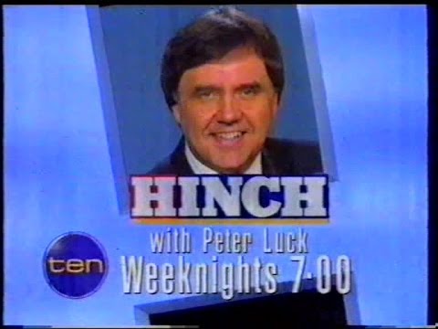 Channel Ten - Three Hinch Promos (December 1992)