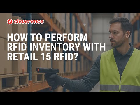 How to perform RFID inventory with Retail 15 RFID? Scanning process, discrepancy review,excel export
