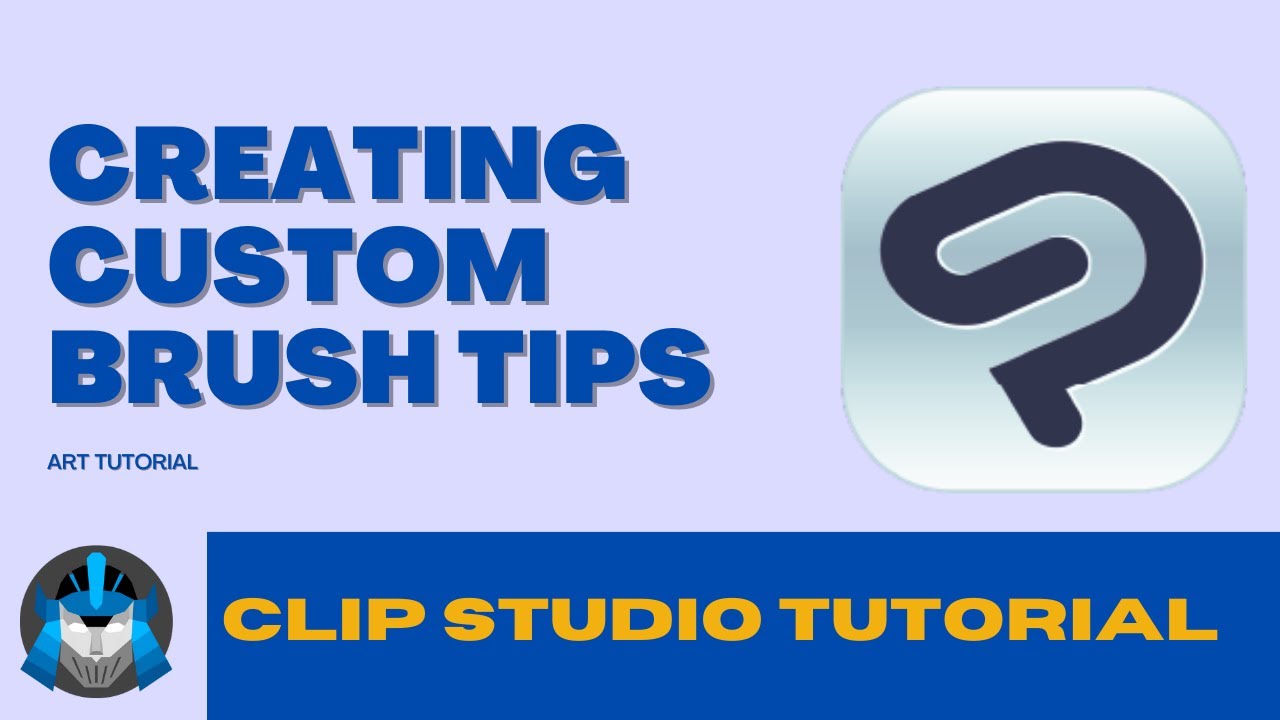 Clip studio Beginner Tutorial: How to Create a Custom Brush Tip