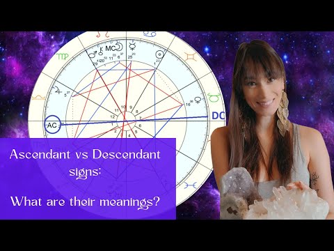 Ascendant and Descendant signs: what are their meanings