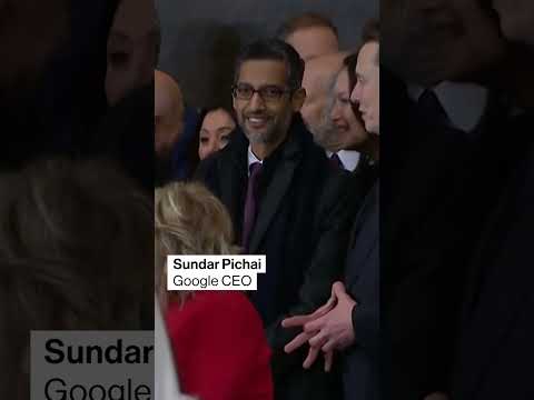 Tech CEOs Attend Trump's Second Inauguration