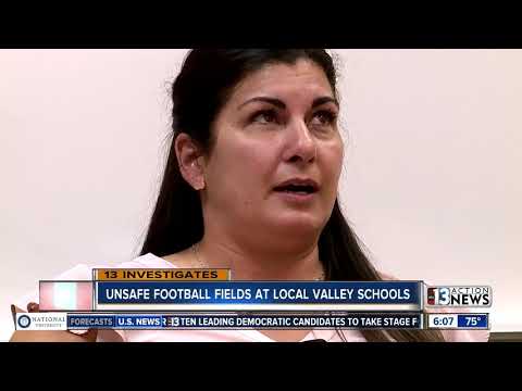 Unsafe football fields at local schools