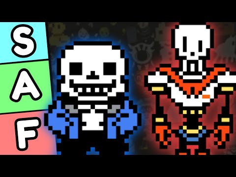 Ranking EVERY Undertale Character