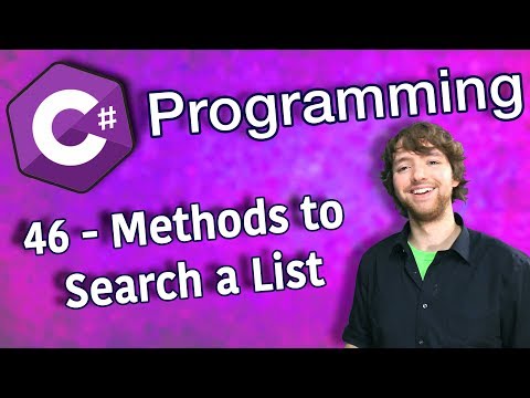 Learn C Programming Tutorial 46 Methods to Search a List Contains IndexOf LastIndexOf - Mind Luster