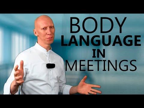 Body Language in Meetings deep liste…: English ESL video lessons
