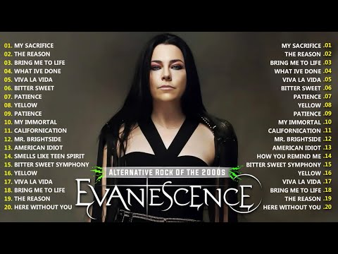 Best Songs Alternative Rock Playlist 2025 - Evanescence, Creed, Linkin park, AudioSlave, Hinder