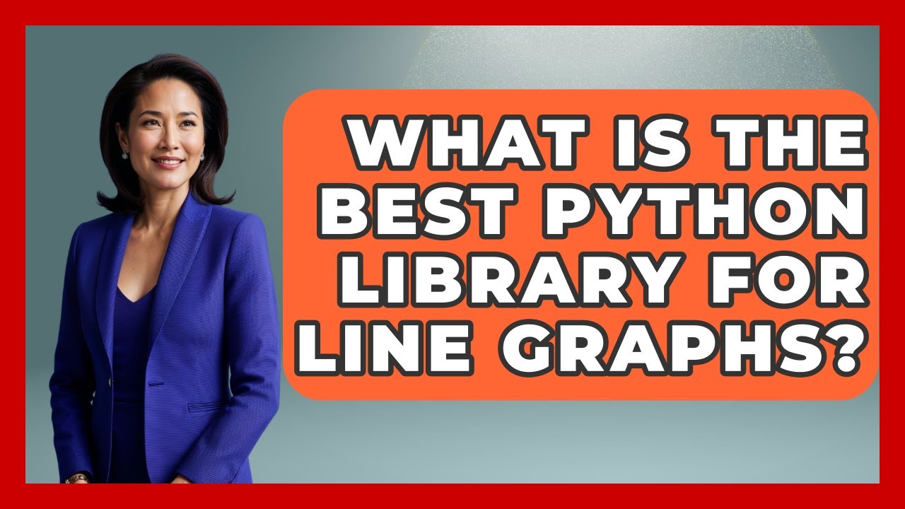 What Is The Best Python Library For Line Graphs? - Python Code School