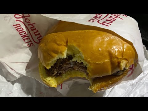 Johnny Rocket Burgers π | Route66 Mushrooms and Swiss Cheese | Impossible Original Vegan Burger