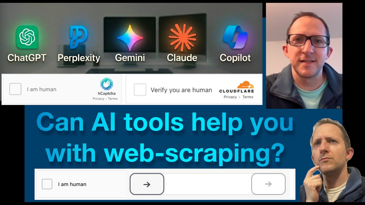 Can AI tools help you with web-scraping and CAPTCHA-bypass?